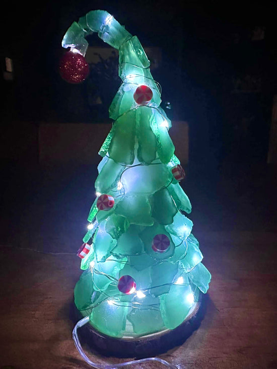 Grinch Sea Glass Tree Mail Home Kit – Hammer & Stain